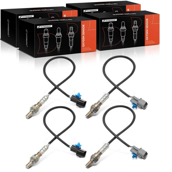 商品名: A-Premium O2 酸素センサー Kia Optima 2006-2010 Rondo 2007-2010 &amp; Hyundai Santa Fe 2007-2009 2.7L アップストリーム ダウンストリーム 4点...