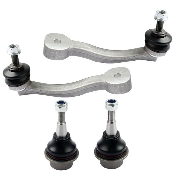 商品名:  Bison Performance 4pc Front Forged Aluminum Suspension Stabilizer Sway Bar Link and Front Lower Forged Steel Suspe...