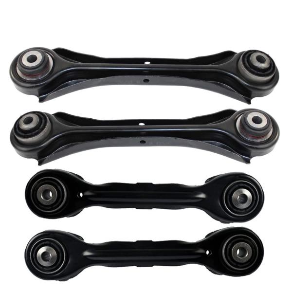 商品名:  Bison Performance 4pc Rear Upper Forward &amp; Rearward Sheet Metal Suspension Control Lateral Arm Kit For BMW E82...