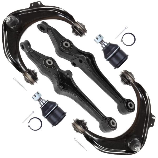 商品名:  SCITOO 6pc Front Suspension Kit Lower Control Arm Upper Control Arm and Ball Joint Lower Ball Joint 2001-2003 for ...