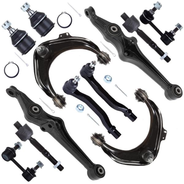 商品名:  SCITOO 12pcs Front Suspension Kit Lower Control Arm Upper Control Arm and Ball Joint Lower Ball Joint Inner Outer ...