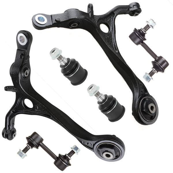 商品名:  SCITOO 6pcs Front Suspension Kit Lower Control Arm Lower Ball Joint Sway Bar End Link 2004-2006 for Acura TLブランド: ...