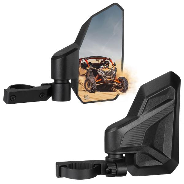 商品名:  KEMIMOTO UTV Side Mirrors Fit with Windshield, SXS Multi-adjustment, for 1.6/''-2/'' Roll Bar Compatible Polaris R...