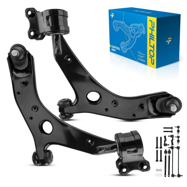 商品名: PHILTOP フロントロワーコントロールアーム 3 2004-2009, 5 2006-2010, 5 2012-2014 サスペンションキット PHILTOP 10pcs Front Lower Control Arms w/...