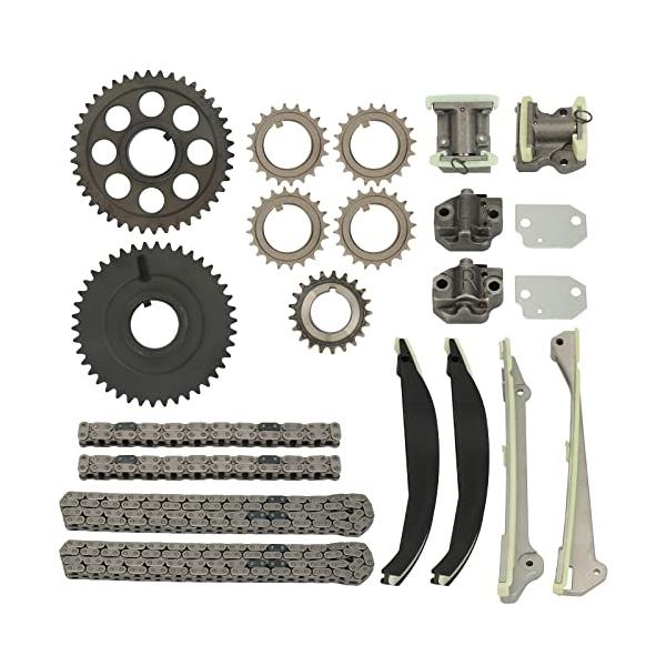 商品名: MAYASAF エンジンタイミングチェーンキット フォード マスタング 2003-2004 4.6L V8 リンカーン アビエイター 2003-2005 4.6L V8用 MAYASAF Engine Timing Chain K...