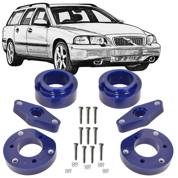 商品名:  AUTOACER - Complete Levelling Lift Kit 36 pc 30mm /1.2" Front Strut, Rear Springs Spacers &amp; Rear Shock Extende...