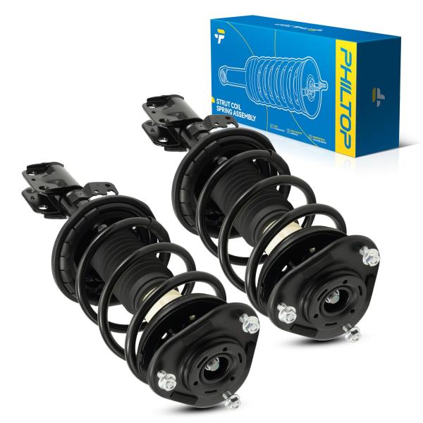 商品名: PHILTOP フロントコンプリートストラット ショックアブソーバー tC 2005-2010 クイックサスペンション 172390 172391 コイルスプリングアセンブリ付きストラット SAA937 2個 PHILTOP Fr...