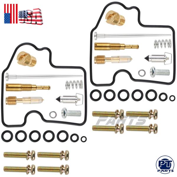 商品名:  2X Carburetor Carb Repair Rebuild Gasket Needle Jets Kit for 2004-2009 KFX700 710050994043 Model_TRD-RST-11175ブランド...