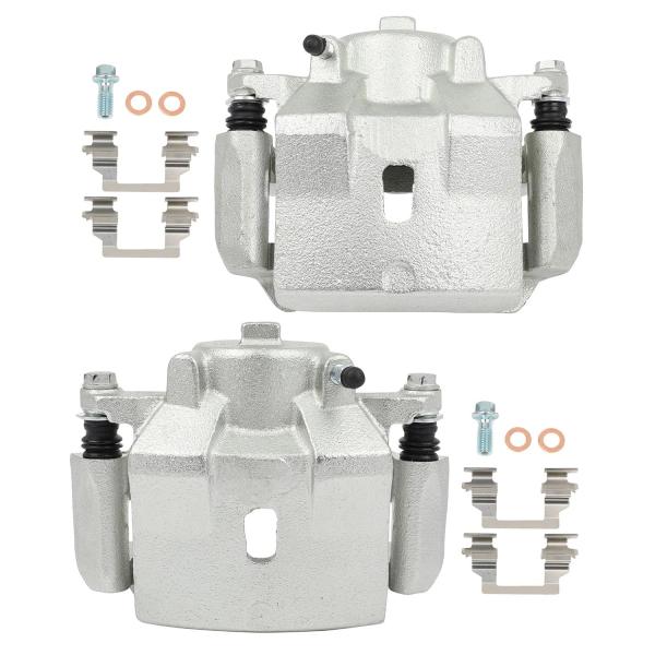 商品名: cciyu フロント左+右ブレーキキャリパー ブラケット付き 18B4910A 18B4911A シボレー用 マリブ用 04-12 ポンティアック G6 05-10 ポンティアック ソルスティス用 06-09 サターンフォーオーラ...