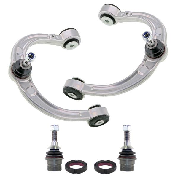 商品名:  Bison Performance 4pc Front Upper Suspension Forged Aluminium Control Arm Assemblies &amp; Forged Steel Lower Ball...
