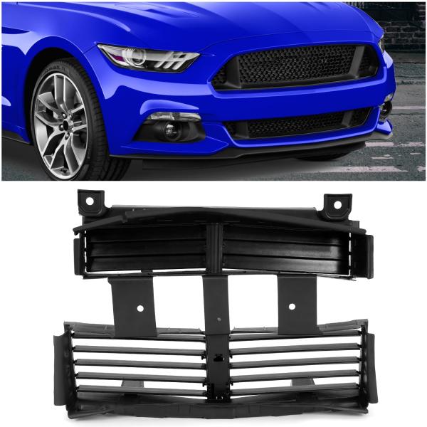 商品名: HECASA ラジエーターシャッター 2015-2017 Ford Mustang対応 FR3Z-8475-Aラジエーターコアサポートグリルエアインテークシャッターアセンブリ HECASA Active Grille Shutte...