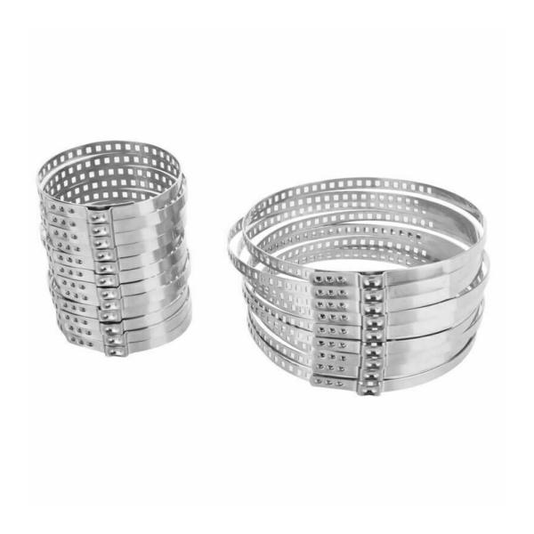 商品名:  24pcs Stainless Steel Adjustable AXLE CV Joint Boot Crimp Clamp Kit Drive Shaft Axle Joint Clip 25-50mm 50-120mmブラ...