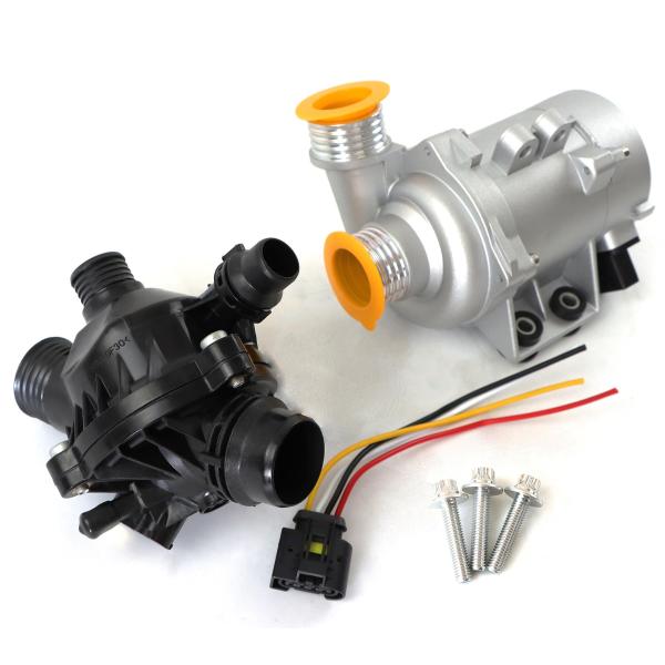 商品名: Daysyore 11517563183 11517586925 電動エンジンウォーターポンプとサーモスタット 128i/325i /325xi/328i/525i/528i OE 交換用 7.02851.20.8,1151039...