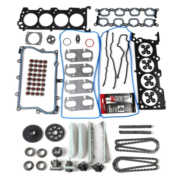 商品名:  WINBEST Head Gasket Set Timing Chain Kit Compatible with 2005 for Lincoln Aviator 4.6Lブランド: WINBEST商品番号: 素材: Alloy...