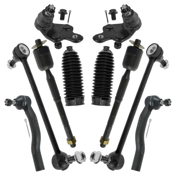 商品名:  TRQ Front Steering &amp; Suspension Kit Ball Joint Steering Rack &amp; Pinion Bellow Sway Bar Stabilizer Link Tie ...