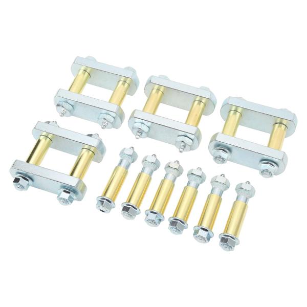 商品名:  Aramox Heavy Duty Shackle Upgrade Kit with Bronze Bushings Tandem Axle RV Trailer Suspensions Shackle Upgrade Kit ...