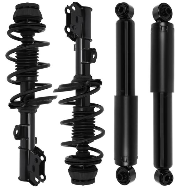 商品名:  OCPTY Front Complete Struts Spring Assembly + Rear shock absorbers Fits 2012-2017 for Kia Rio Quick Struts 172707 ...