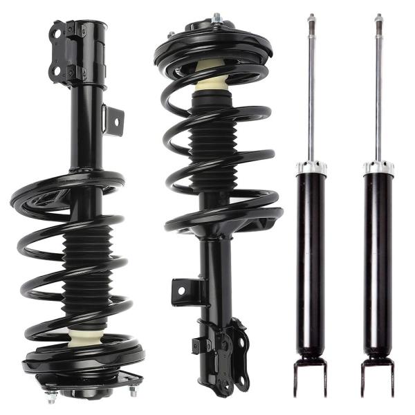 商品名:  OCPTY Front Complete Struts Spring Assembly + Rear shock absorbers Fits 2007 2008 2009 2010 for Kia Magentis 2006 ...