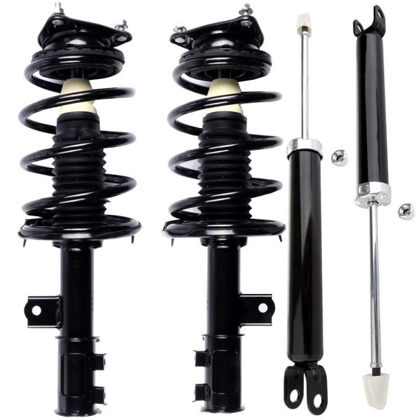 商品名:  OCPTY Front Complete Struts Spring Assembly + Rear shock absorbers Fits 2007-2010 for Hyundai Elantra Quick Struts...
