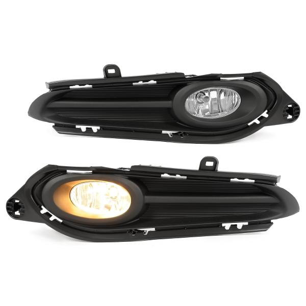 商品名:  KUAFU Bumper Fog Lights Compatible with 2016 2017 2018 Honda HR-V Fog Lamps W/Cover+Wiring+Switch Replacement for ...