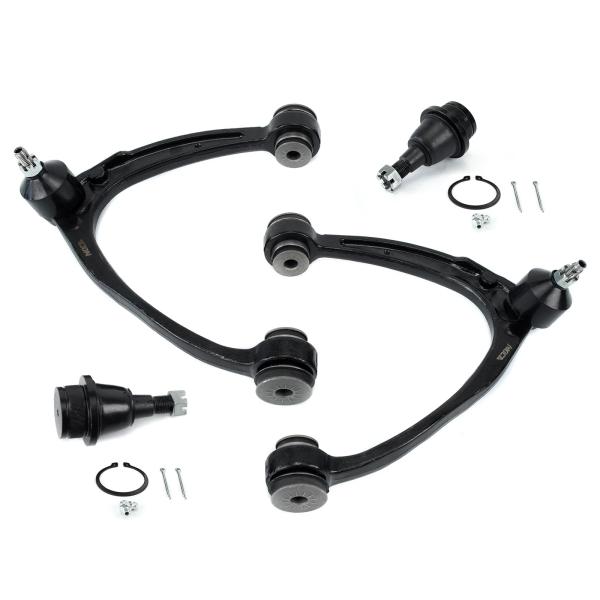 商品名:  WINBEST 4 Pcs Front Upper Control Arm Ball Joint Assembly Compatible with 2007-2013 for Chevrolet Avalanche, Silve...