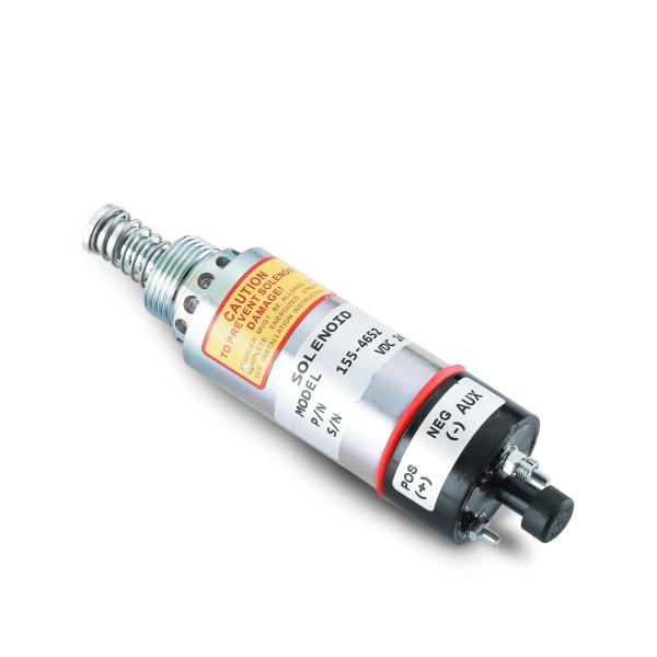 商品名: 155-4652 燃料遮断ソレノイド 1554652 8C-3663 キャタピラーエンジン3114 3116 3126 ショベルE320B E325B E325C E325CL - 3ターミナル 24VDC 155-4652 Fu...