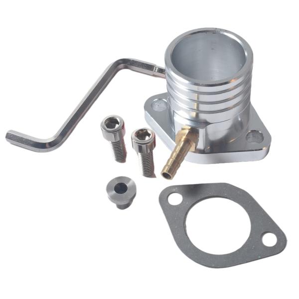 商品名: Performance Racing インテークパイプインレットマニホールドガスケット プレデター 420cc ゴーカート&amp;ミニバイク VM34キャブレター用 ホンダ GX270 GX390 スクリューパルスシルバー Pe...