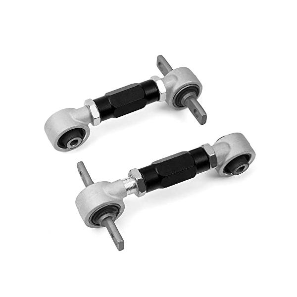 商品名:  BARTOO Rear Camber Arms Kit Aluminum Dog Bone Adjustable Control Arm For Honda Civic EK EG CRX 1988-2000（Black）ブラン...