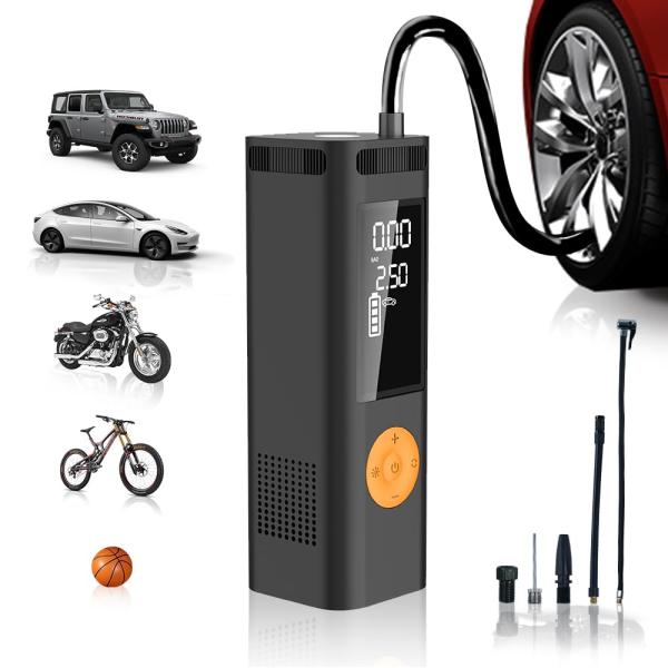 商品名: ZETTA 1024: 2倍速ポータブルタイヤ空気入れ ZETTA 1024 Tire Inflator Portable Air Compressor-Portable Air Pump for Car Tires with L...