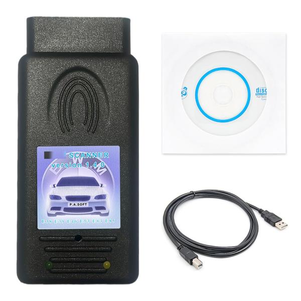 商品名: AMHTDOL BMWスキャナー1.4.0プログラマーV1.4 Eeprom プログラマーコードリーダー BMW E46、E38、E39、E53、E85用 車両適合ECUプログラミングツール OBD2スキャナー診断ツール (Win...