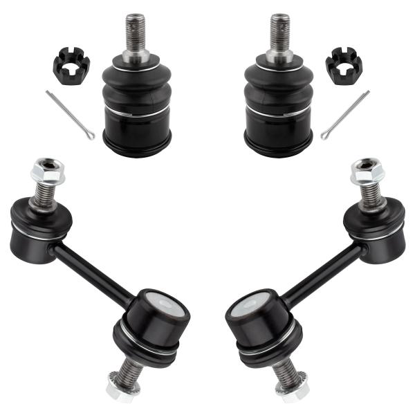 商品名: WEDOAUTO サスペンションキット WDEM600120062-4用 WEDOAUTO 4Pcs Front Lower Ball Joints Stabilizer Sway Bar End Links Fit For Ho...