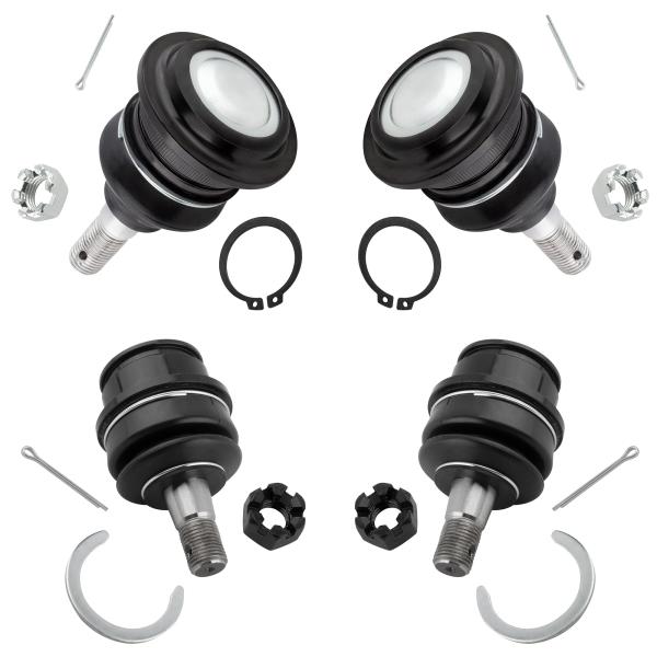 商品名:  WEDOAUTO 2x Front Lower Ball Joints + 2x Front Upper Ball Joints Set Suspension Kit Fit For Toyota Tacoma 2005 200...