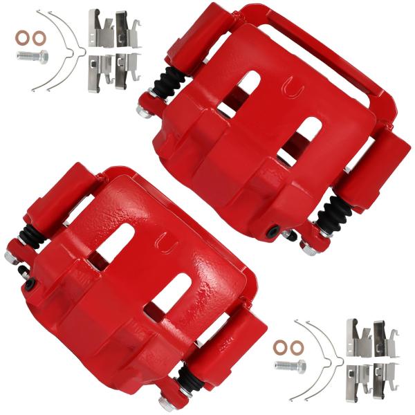 商品名: cciyu 18-B4790 18-B4791 フロント左 + 右ブレーキキャリパー ブラケット付き フォード用 エクスカーション 2000-2005 フォード F-250 1999-2004 フォード用 cciyu 18-B47...