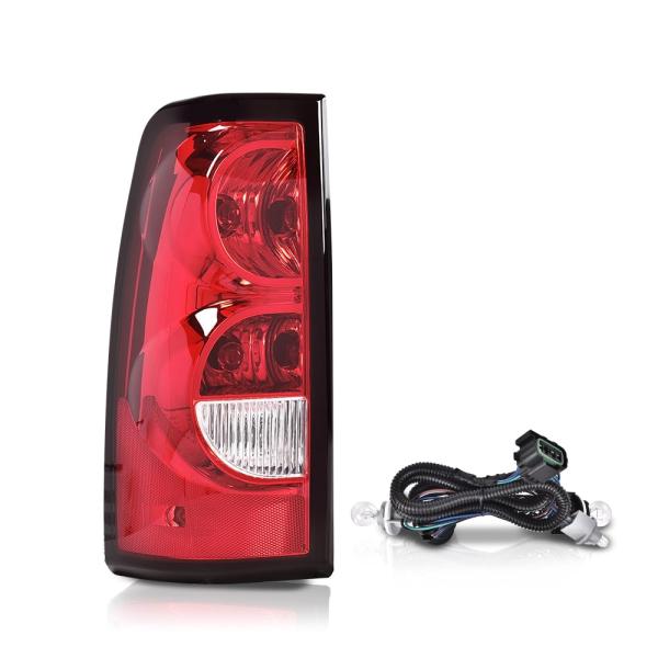 商品名: GRAND ORANGE テールライト 2003-2006 Chevy Silverado 1500 2500 3500 レッドレンズブレーキランプ 左運転席側 GM2800174 GM2801174 19169005 19169...