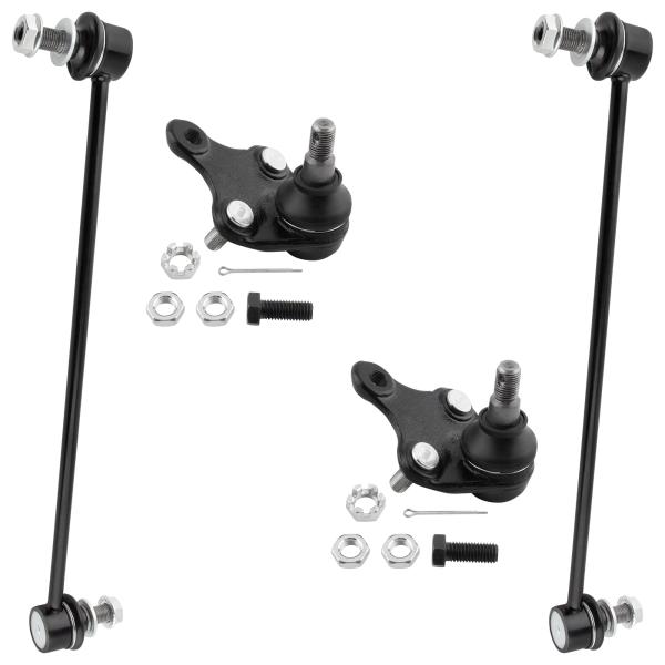 商品名:  BOXI (Set of 4) Front Lower Ball Joints + Sway Bar End Links fit for Scion XB 2008-2015 / TC 2011-2016 / for Lexus...