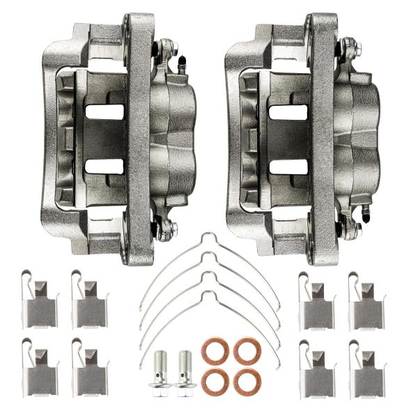 商品名:  PHILTOP 18B4790+18B4791 Front Disc Brake Caliper Assembly Replacement For Ford 1999-2004 F350 Super Duty, 1999-200...