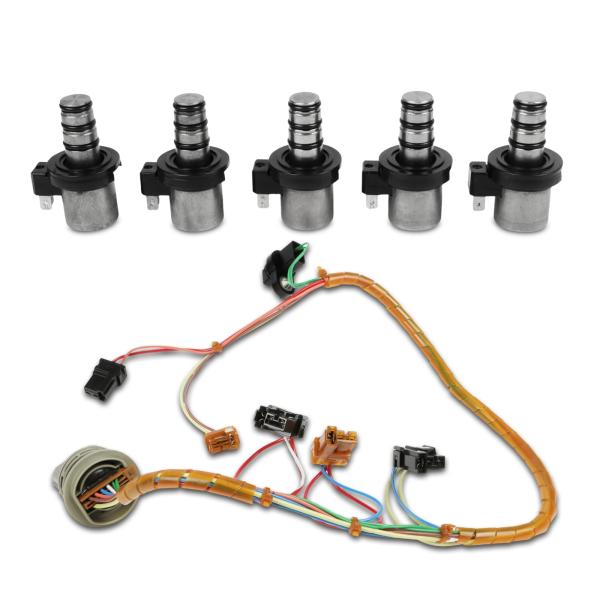 商品名: cycwer F4A41 F4A42 トランスミッションソレノイドバルブ ハーネス付き Forte Optima Soul 2.0L 2.4L用 cycwer F4A41 F4A42 Transmission Solenoids ...