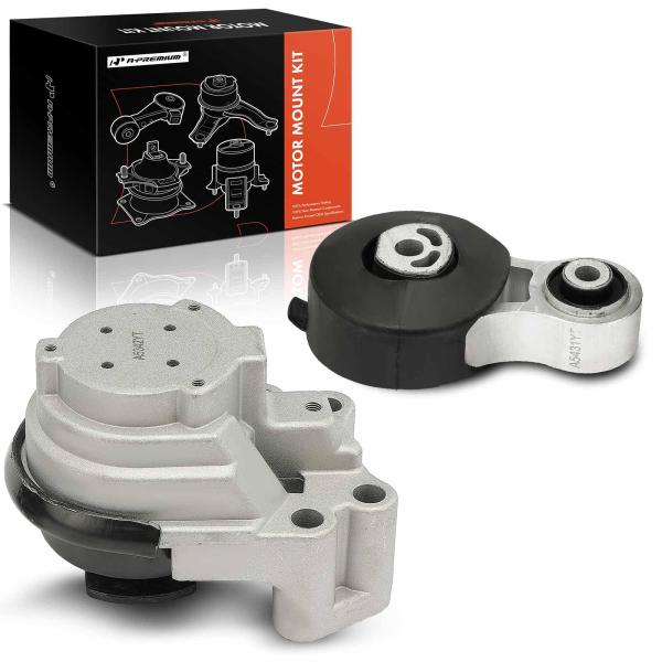 商品名: A-Premium エンジンとトルクマウント 交換用 Ford Edge 2007-2014 Lincoln MKX 3.5L 3.7L AWD オートマチックトランスミッション用 2個セット A-Premium Engine M...