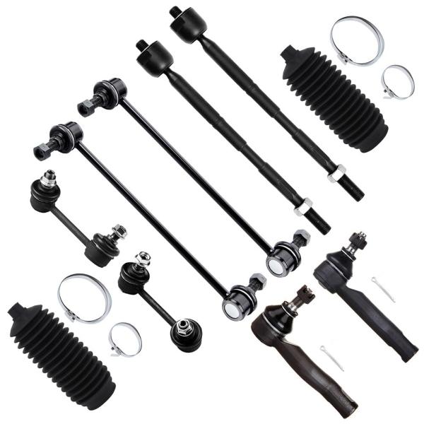 商品名:  SCITOO 10pcs Front Suspension Kit Outer Inner Tie Rod End w/Steering Boot fit 2005-2010 for Scion tC Sway Bar Link...