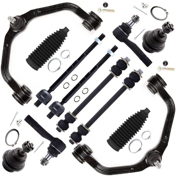 商品名:  SCITOO 12pcs Front Suspension Kit Upper Control Arm with Ball Joint fit 1998-2011 for Ford Ranger 1998-2008 for Ma...