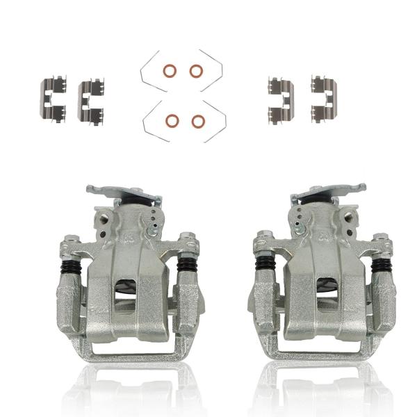 商品名:  CYCWER 19-B3358 19-B3359 Rear Left and Right Brake Calipers with Bracket 2pcs OE 19-B3358 19-B3359 43018TA0A01 430...