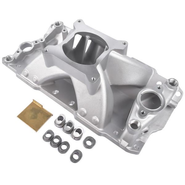 商品名:  GELUOXI 52031 Single Plane Aluminum Intake Manifold Replacement for Chevy SBC 350 400 3000-7500RPM Chevy GMC Buick...