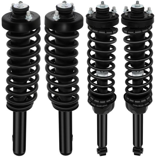 商品名:  GDSMOTU Front &amp; Rear Complete Struts &amp; Coil Spring Assembly Compatible for Honda for CR-V 1997-2001, Set o...