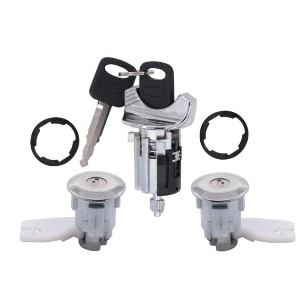 商品名: MOTOKU イグニッションスイッチロックシリンダーとドアロックシリンダーキット Ford Aerostar Bronco Ranger F-150 F-250 F-350 E-150 E-250 E-350用 MOTOKU Ig...