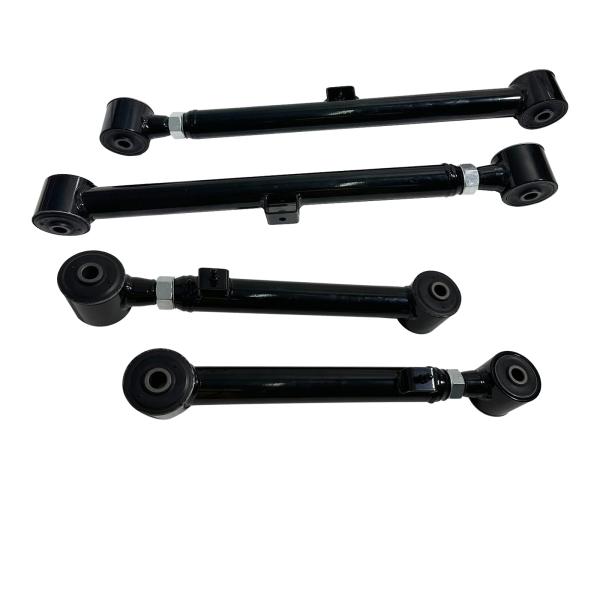 商品名: BST BSSP 4点セット 調節可能なリア下部&amp;上部コントロールアーム 0-6インチ リフトサスペンションアセンブリキット 2009-2018 RAM 1500 2020-2021 Jeep Gladiator Cust...