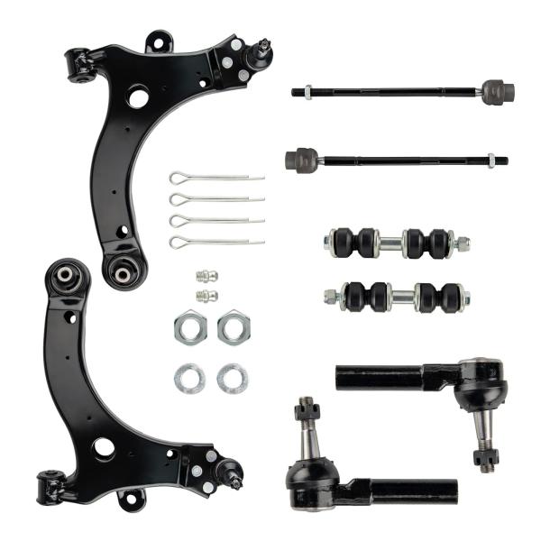 商品名:  Torchbeam 8Pcs Front Lower Control Arms, Suspension Kit with Ball Joint Tie Rods Sway Bar for Impala 2000-2013, La...