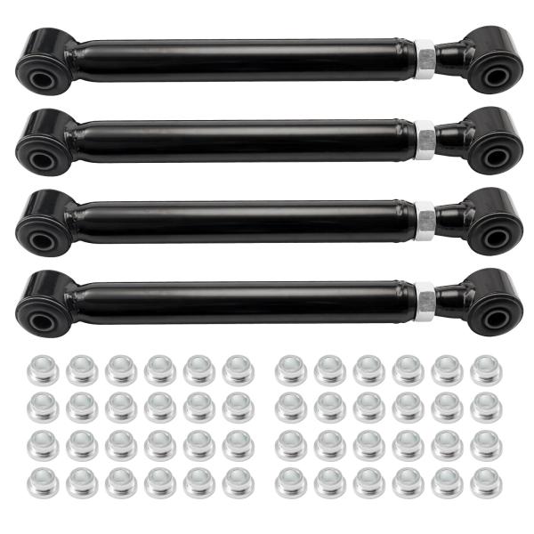 商品名: Torchbeam フロントコントロールアーム 4個 1-6インチ リフトサスペンションキット ボールジョイント付き R-a-m 1500 2500 3500 1994-2009用 FO-D701F-ADJ交換用 Torchbea...