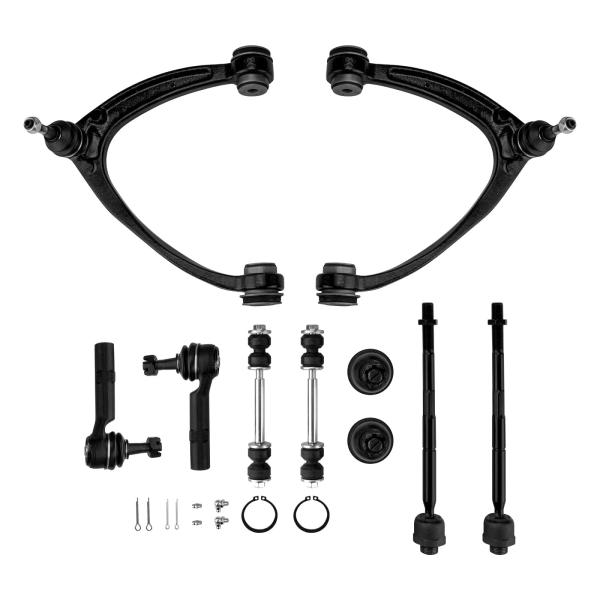 商品名:  Torchbeam 10Pcs Front Upper Control Arms, Suspension Kit with Ball Joint Sway Bar Tie Rod End for Escalade, Yukon,...