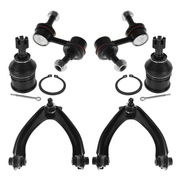 商品名: TRQ フロントサスペンションキット 1997-2001 ホンダ CR-Vに対応 TRQ Front Suspension Kit Ball Joint Control Arm with Ball Joint Sway Bar S...
