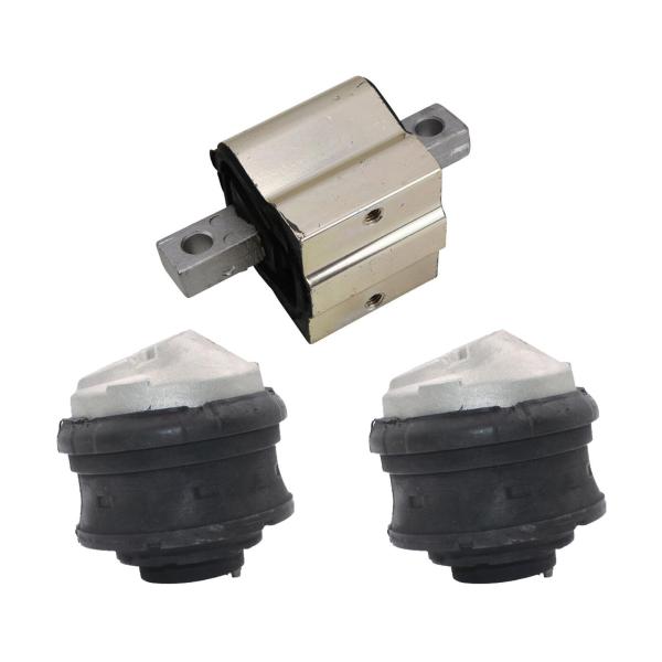 商品名:  AutoBuffy Front Left &amp; Right Engine &amp; Transmission Mount Set 3PCS,. Fits for 98-11 Mercedes-Benz C, E, S, ...